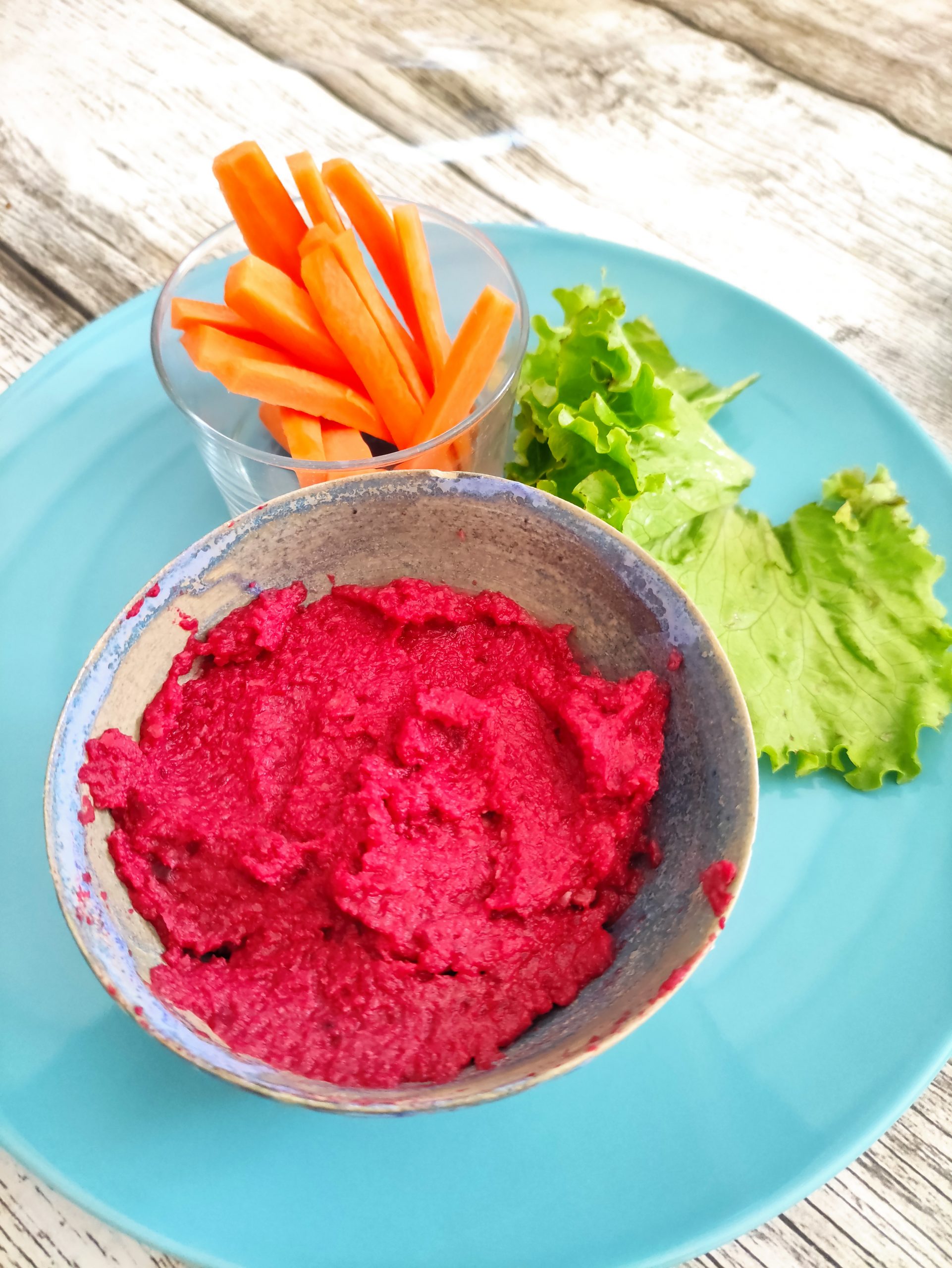 Houmous de betteraves