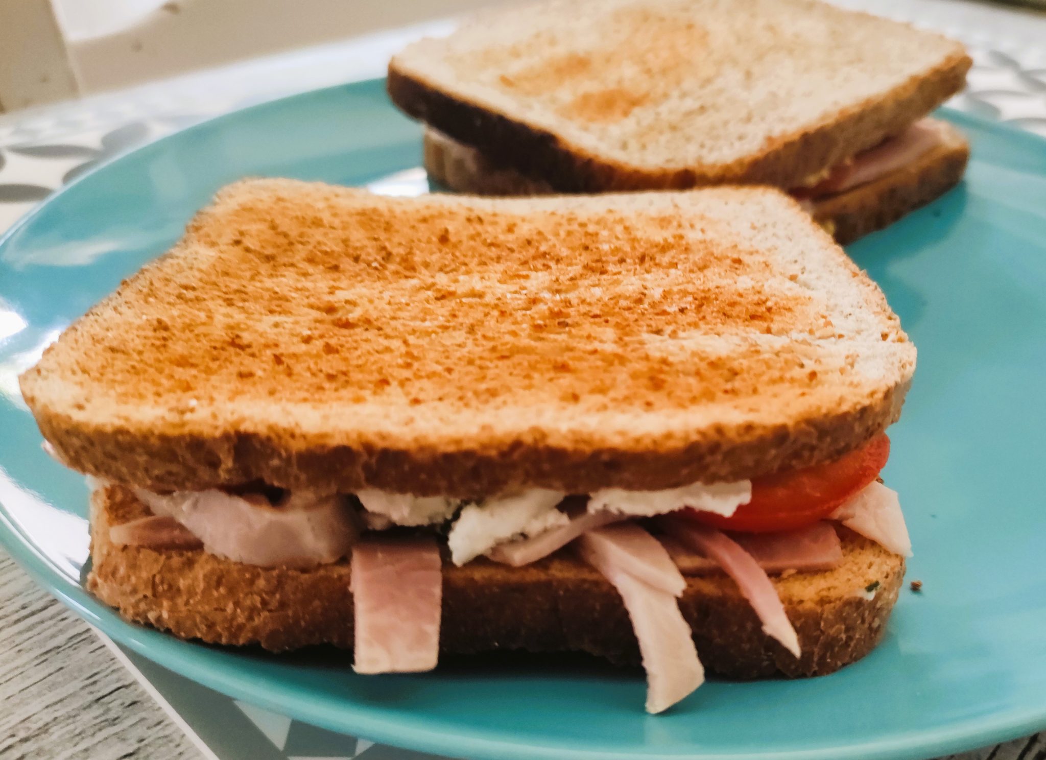 Croque Monsieur au chèvre frais
